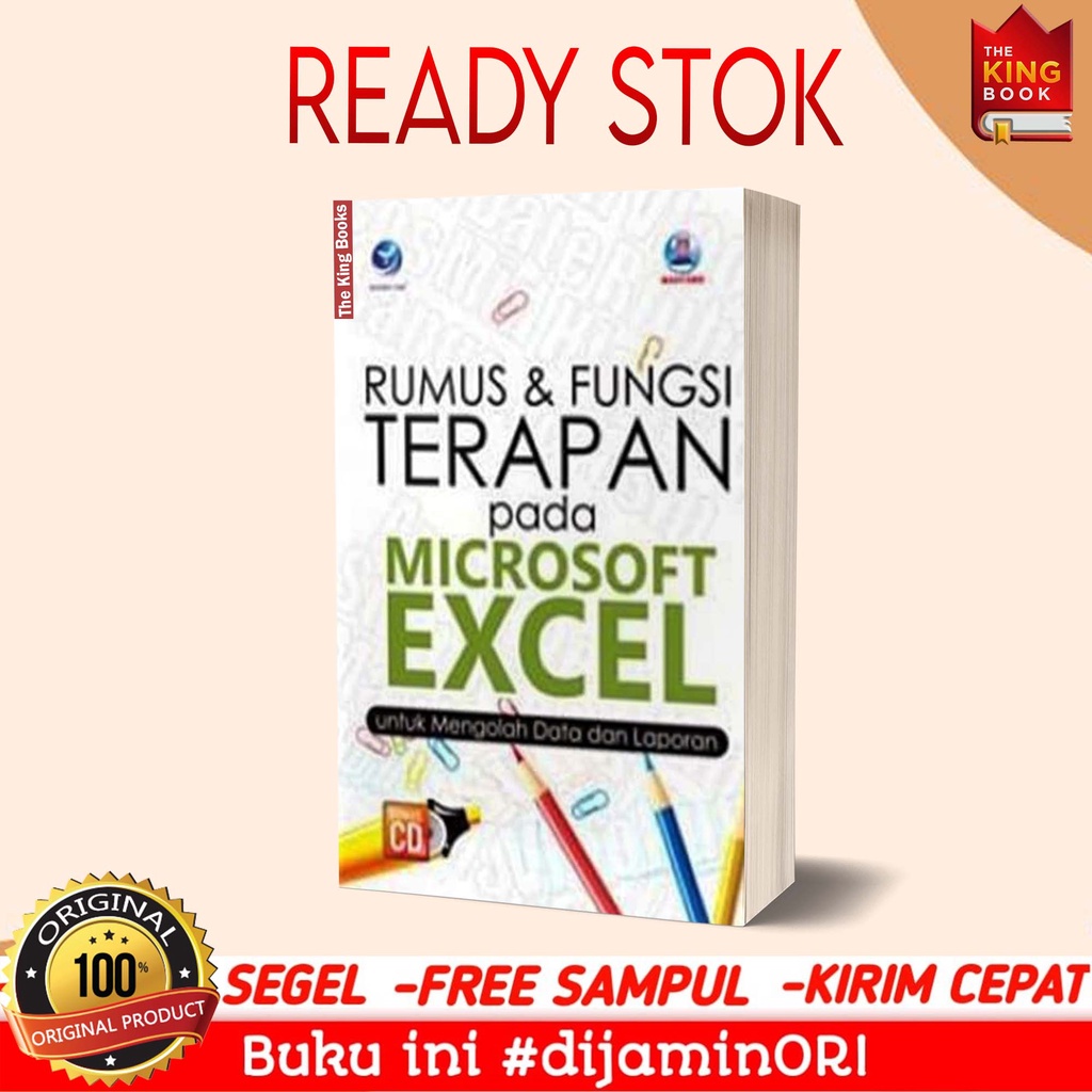Jual Buku Rumus & Fungsi Terapan Pada Microsoft Excel Untuk Mengolah Data dan laporan | Shopee ...