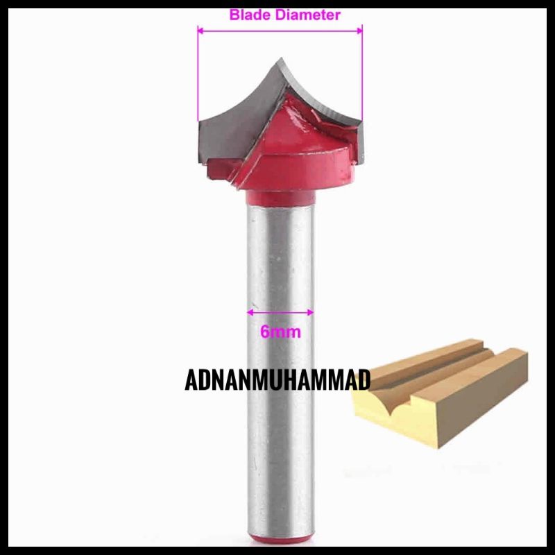 Jual Mata Router CNC Engraving V Groove Carving Milling Kayu ...