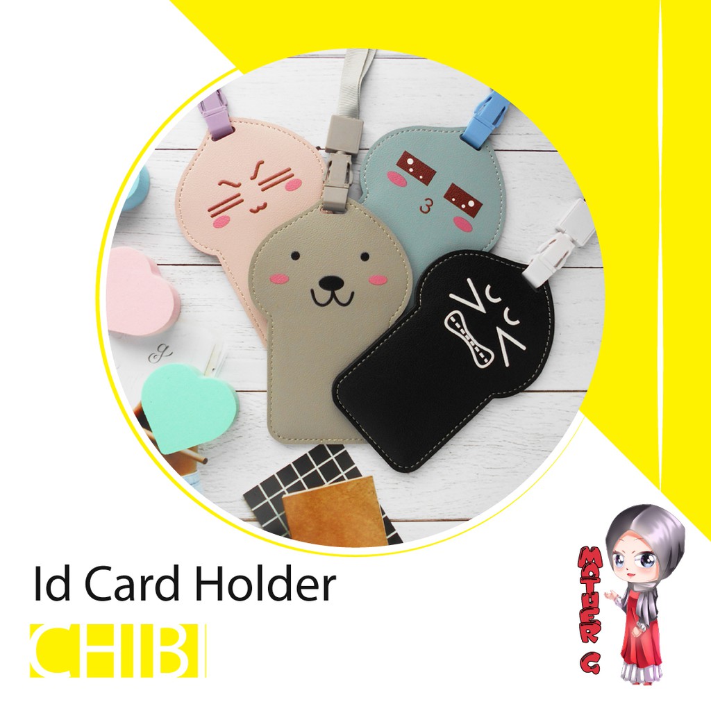 Jual Name Tag Holder CHIBI | Id Card Holder | Card Holder CHIBI ...
