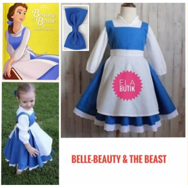 Jual kostum belle-beauty and the beast-kostum ulang tahun-princess ...