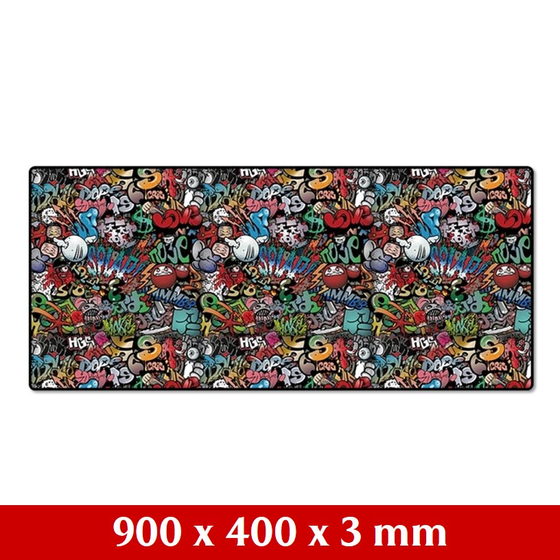 Jual BABYBOZ - EASYIDEA Gaming Mouse Pad MOTIF DOODLE PREMIUM UKURAN ...