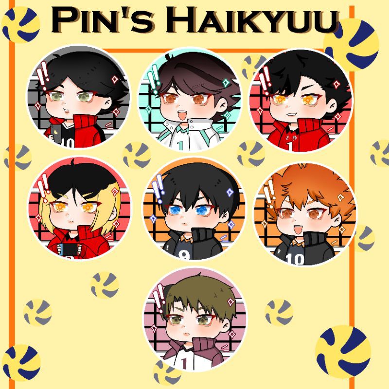 Jual Pins Haikyuu | Shopee Indonesia