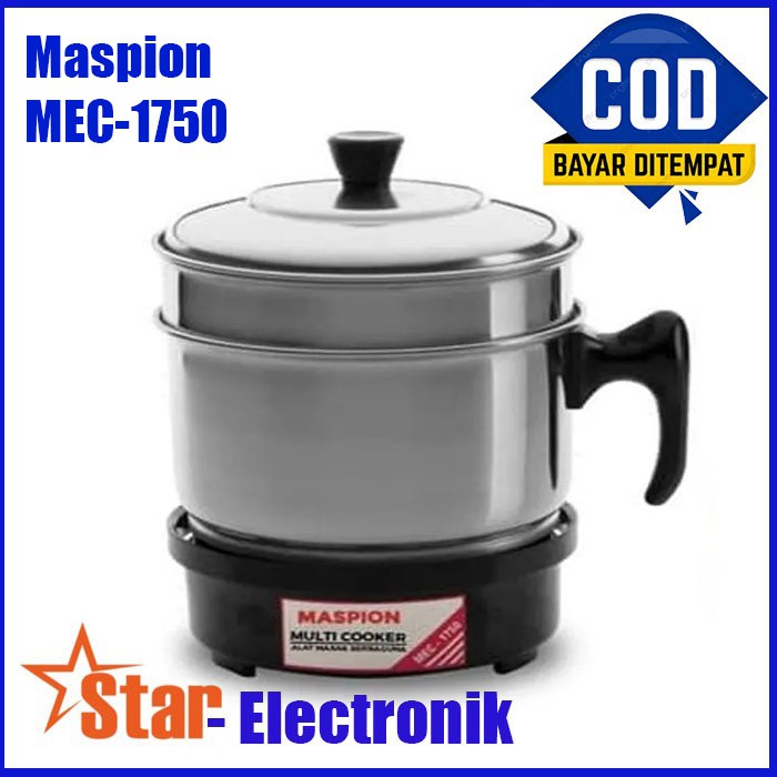 Jual Maspion MEC-1750 Multi Cooker Alat Masak Serbaguna | Shopee Indonesia