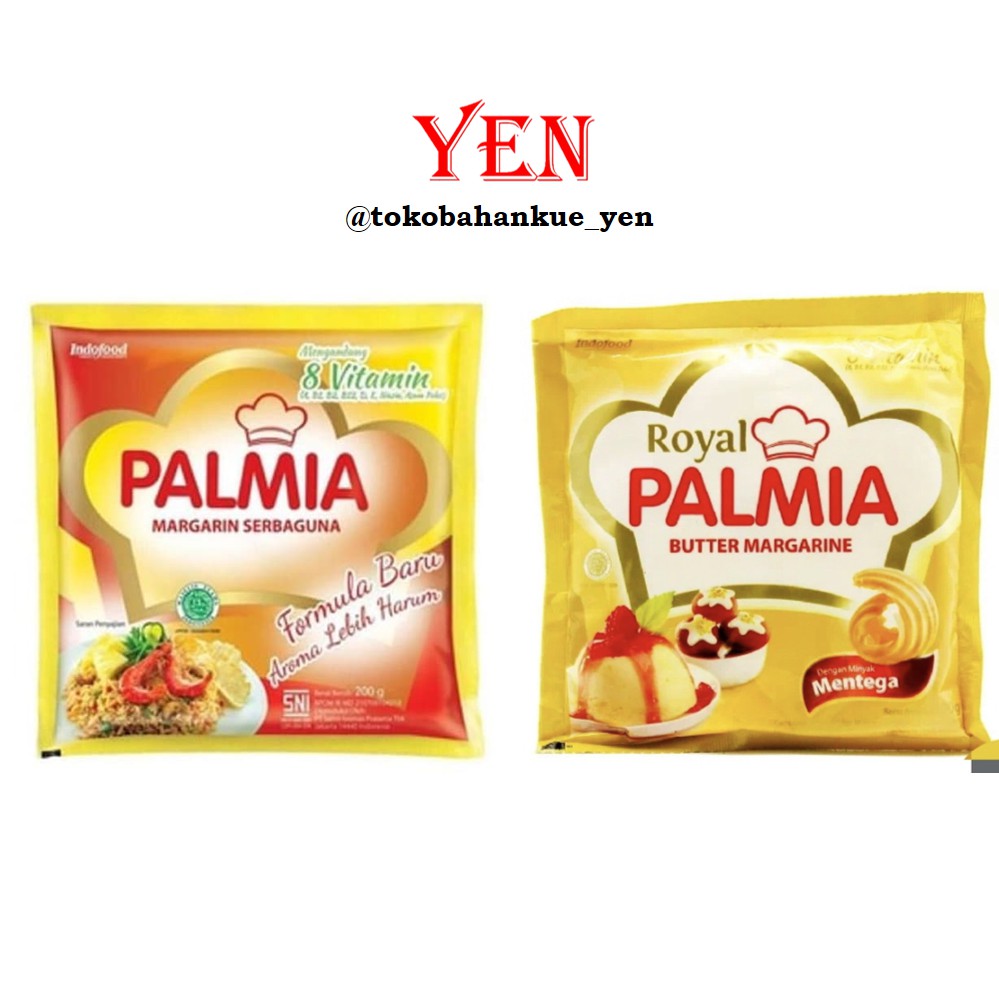Jual Royal Palmia Butter Margarine Sachet / Palmia Margarin Serbaguna ...