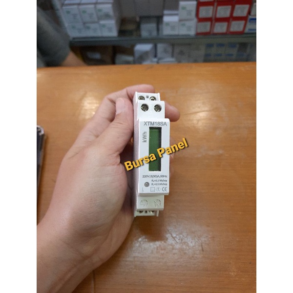 Jual Kwh Meter 1 Phase Merk FORT XTM18SA Digital LCD 5(30)A | Shopee ...