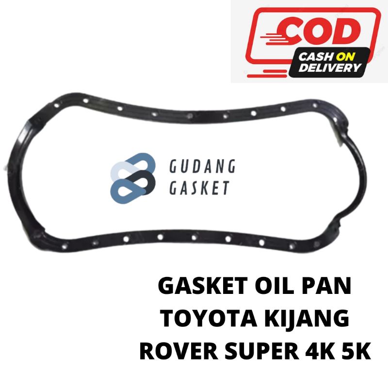 Jual PAKING CARTER BAK OLI GASKET OIL PAN TOYOTA KIJANG ROVER SUPER 4K ...