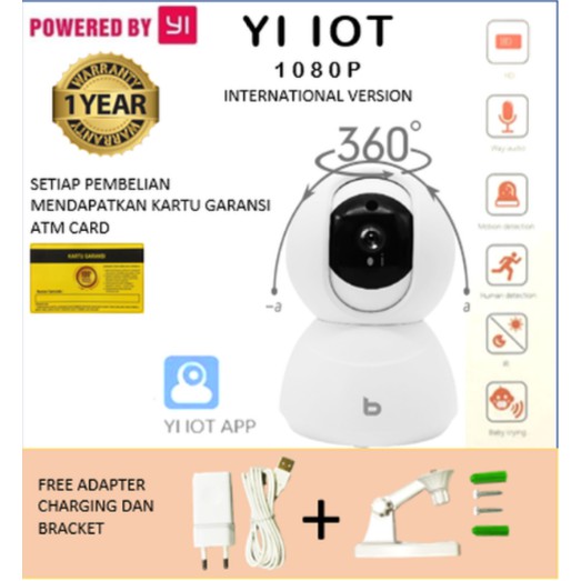 Jual YI IOT IP Camera 360 - 1080P | Shopee Indonesia