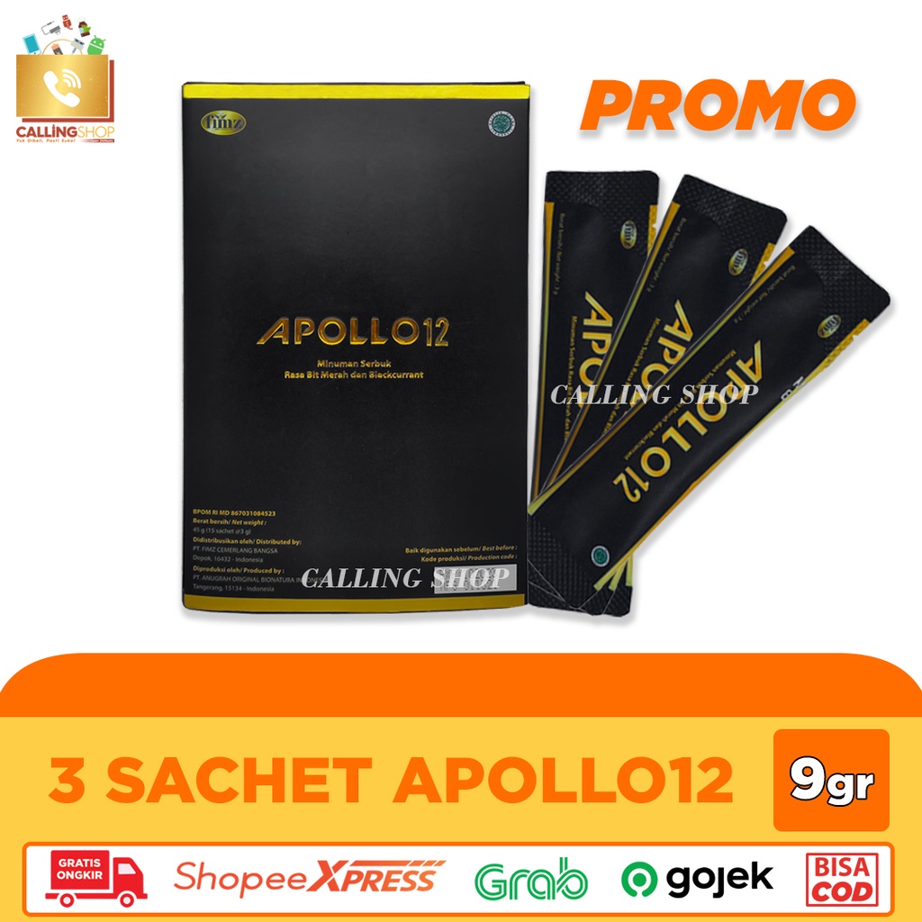 Jual Apollo 12 Minuman Herbal Daya Tahan Tubuh Rasa Bit Merah Dan ...