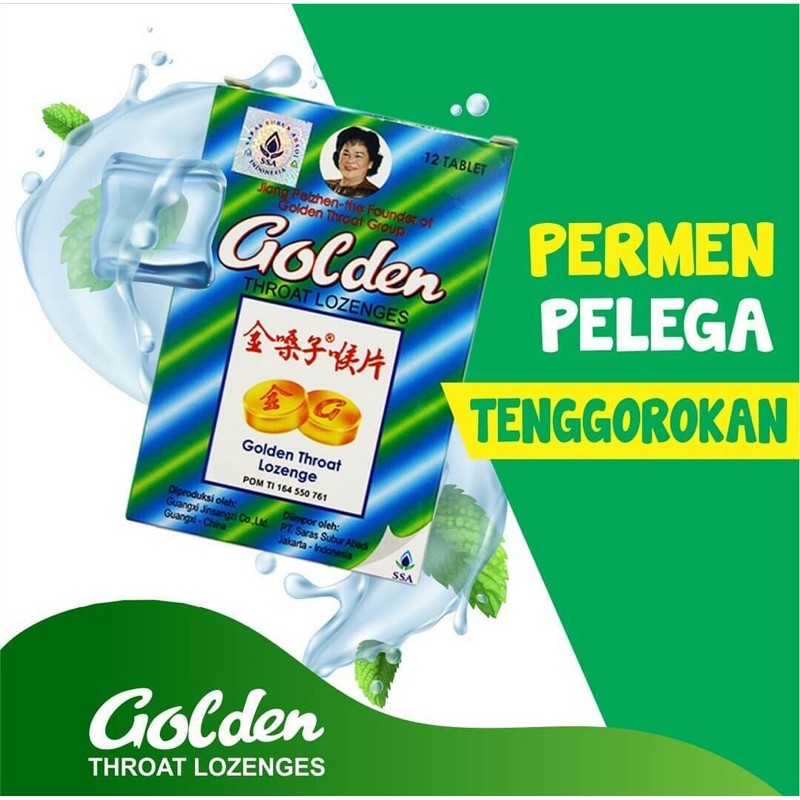 Jual Permen Golden Throat Lozenges | Shopee Indonesia