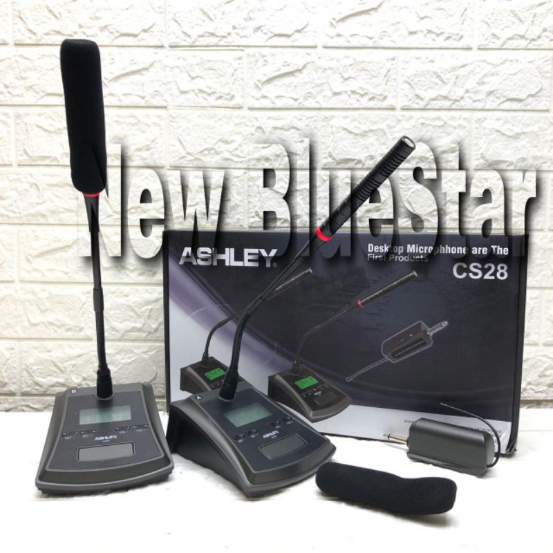 Jual Microphone Wireless Podium Ashley CS28 Original Produk Conference ...