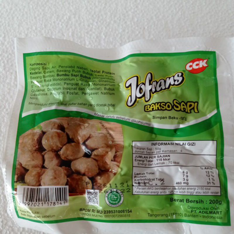 Jual Jofrans Baso Sapi 200g | Shopee Indonesia
