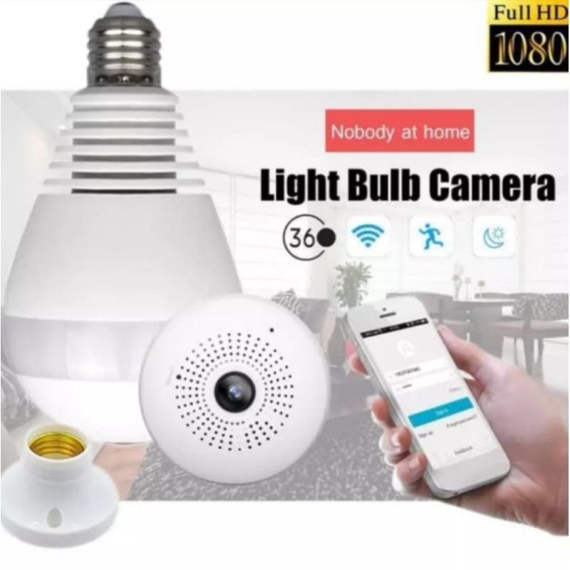Jual Kamera CCTV IP Camera V380 BOHLAM LAMPU 360 View Wifi Wireless / CCTV Bola Lampu | Shopee ...