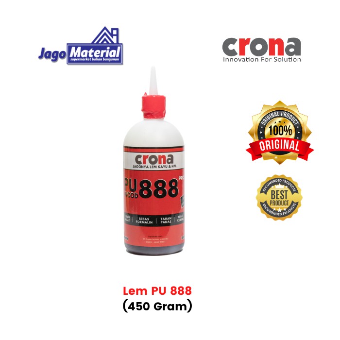 Jual Crona PU Wood 888 450gr - Lem Kayu - Lem Madu - Lem Busa | Shopee ...