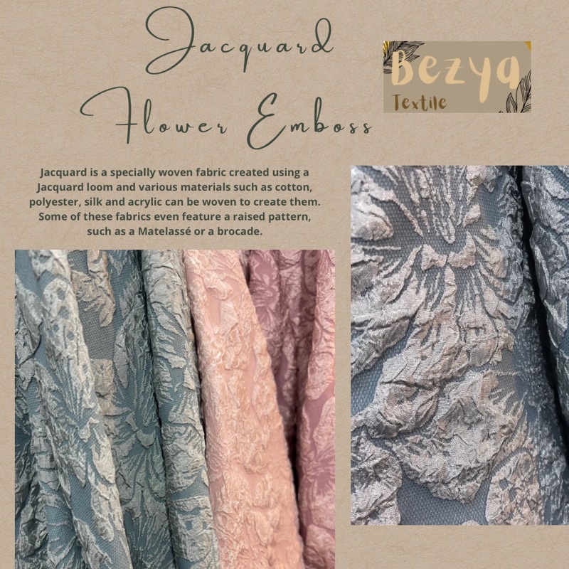 Jual Jacquard/Jaguard/Emboss/Kain/kualitaspremium/textile/highquality ...