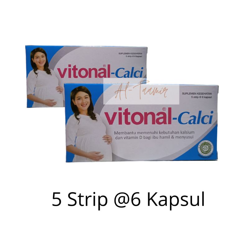 Jual VITONAL-Calci / Kalsium Ibu Hamil dan Menyusui / Kalsium+Vitamin D ...
