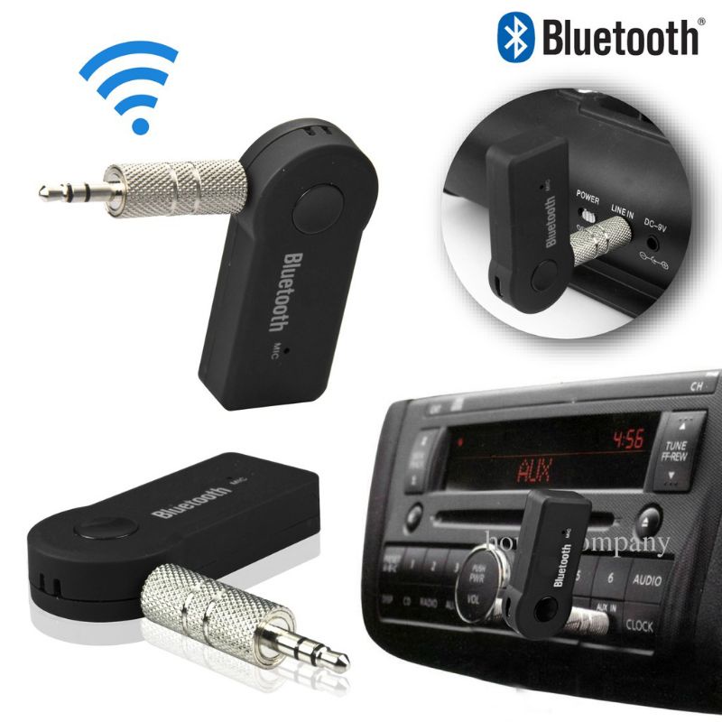 Jual Bluetooth Receiver Wireless MOBIL SPEAKER AUDIO AUX | Shopee Indonesia
