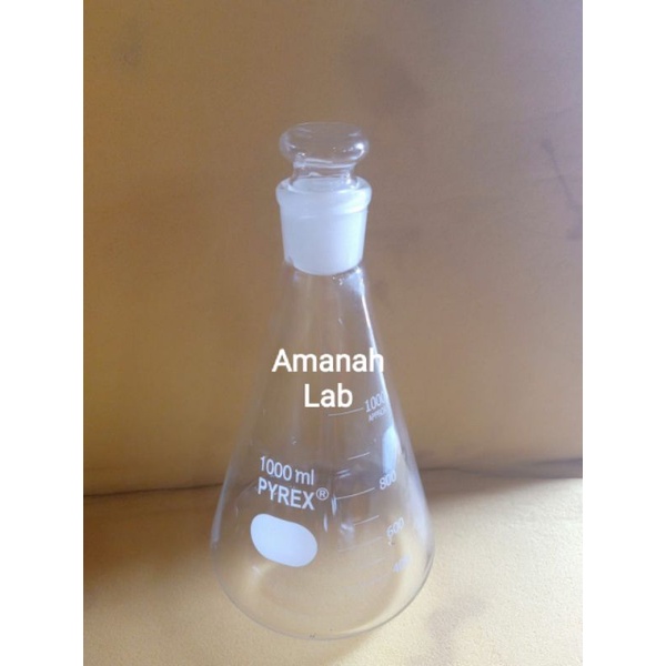 Jual Erlenmeyer Tutup Kaca 250ML | Shopee Indonesia