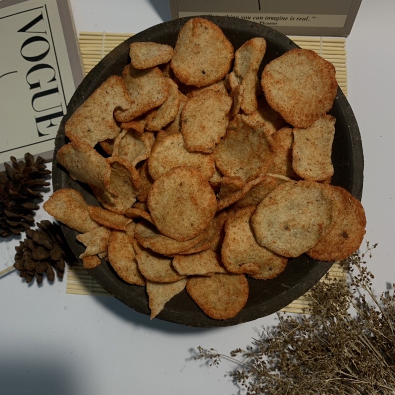 Jual CEMILAN KERIPIK BASRENG RASA PEDAS GURIH DAN RENYAH KEMASAN 500 ...