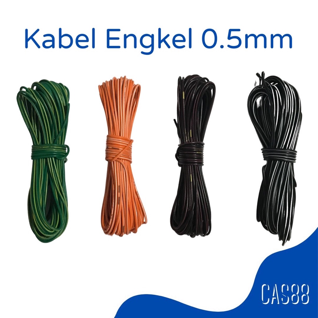 Jual KABEL ENGKEL / KABEL BODY / KABEL OTOMOTIF MOBIL MOTOR 0.5mm ...