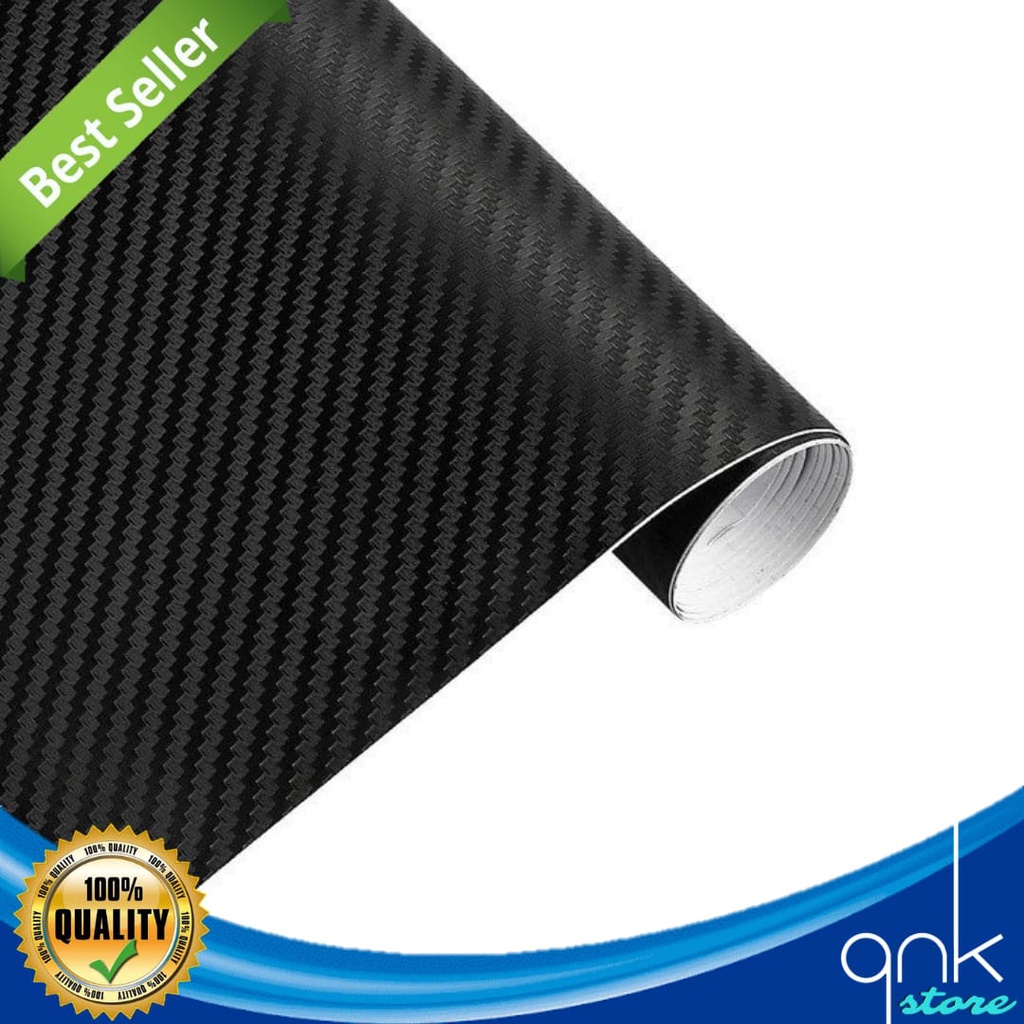 Jual Wallpaper Sticker Karbon 45cm x 100cm Karbon Hitam Wallpaper ...