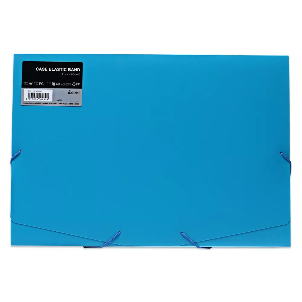 Jual CASE ELASTIC BAND FC 40 DOF AQUA BLUE DAIICHI ( ID : 170199 ...