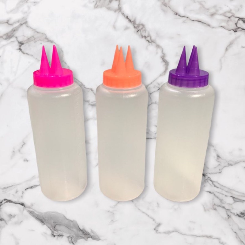 Jual BOTOL SAOS MAYONAISE 2 & 3 LUBANG 1000 ML / BOTOL SAUS SAOS KECAP ...