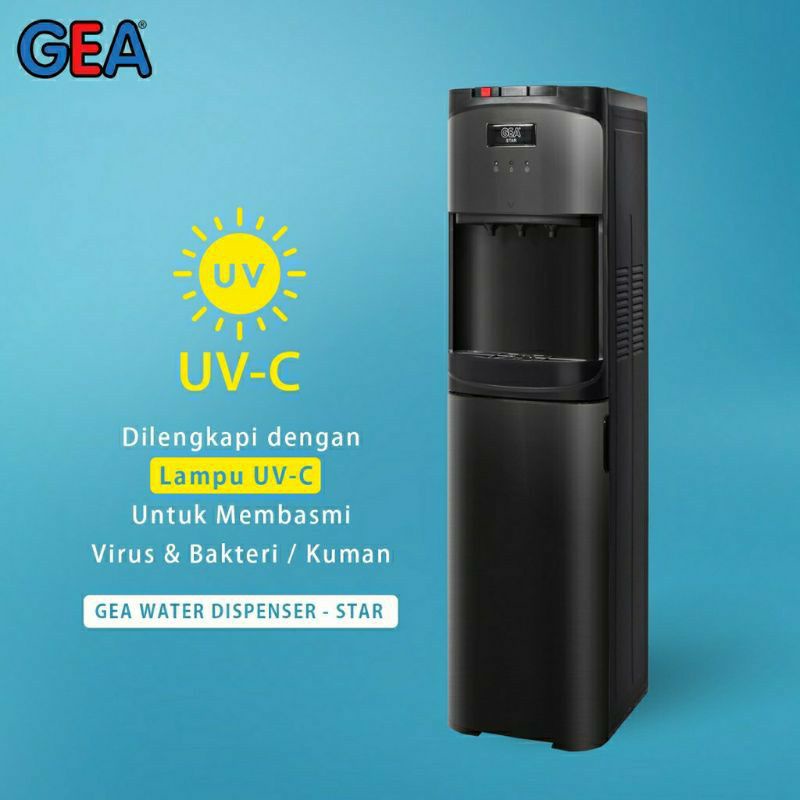 Jual WATER DISPENSER GEA STAR GALON BAWAH 3 KERAN | Shopee Indonesia