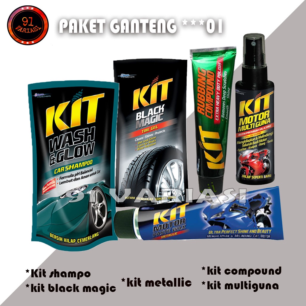 Jual PAKET KIT 01 Kit Motor Multiguna Pengkilap Body + Kit Motor Paste ...