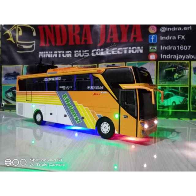 Jual Miniatur Bus Efisiensi Max JB3+ Radio Control | Shopee Indonesia