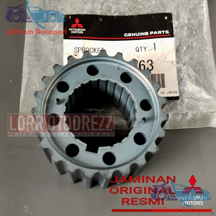 Jual Gear gigi timingbelt crankshaft Lancer Evo 4 5 GLXi SEi CK4 Original | Shopee Indonesia