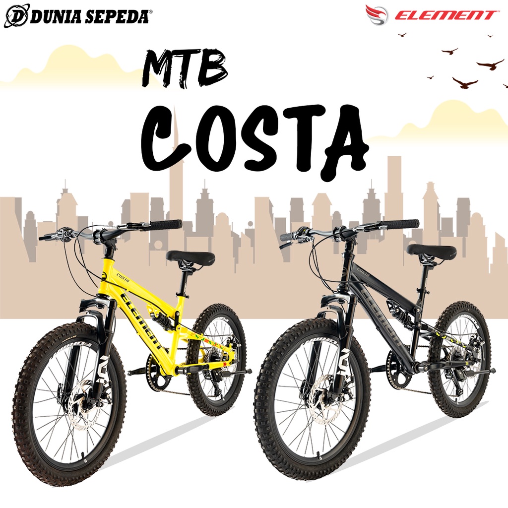Jual SEPEDA GUNUNG 20 ELEMENT COSTA | Shopee Indonesia