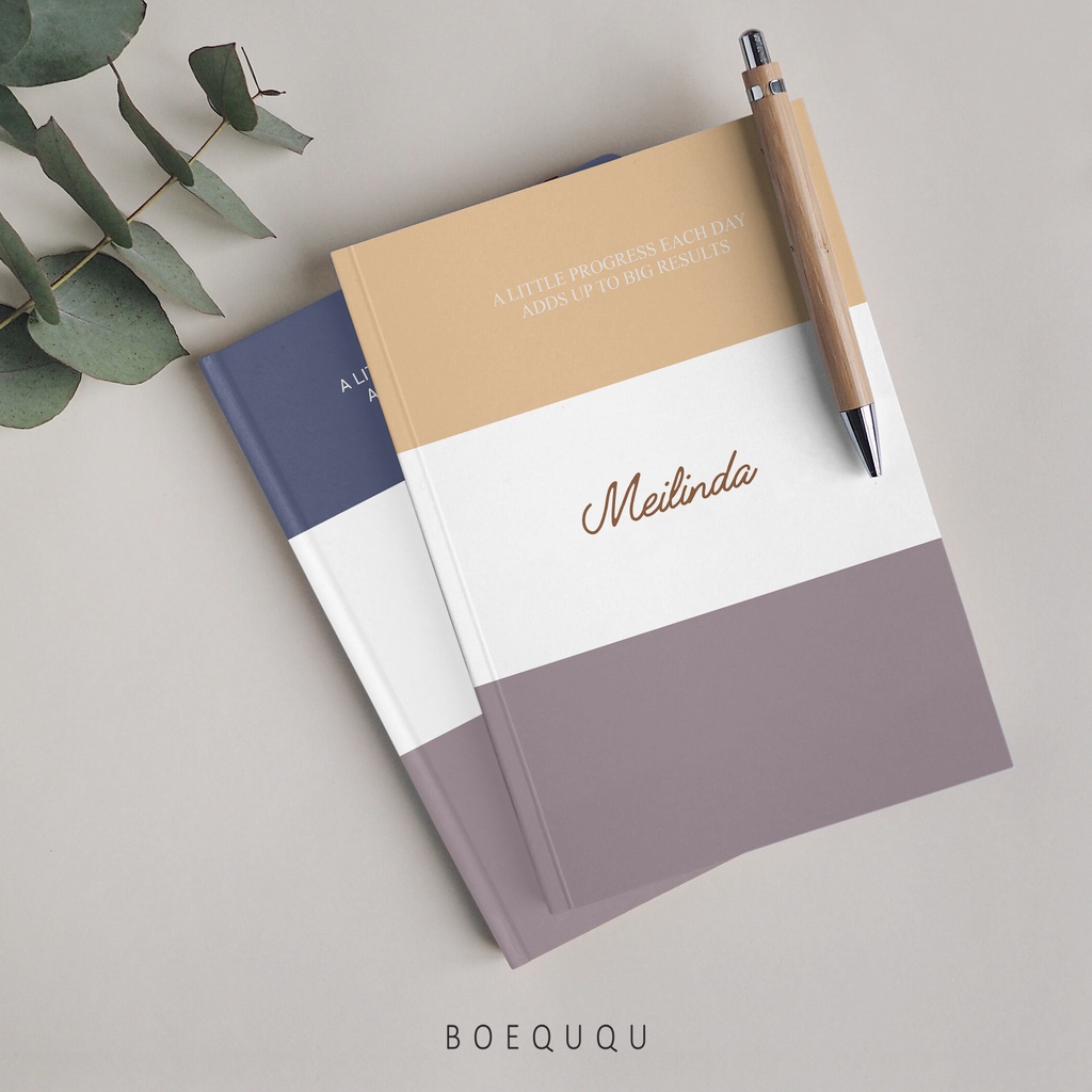 Jual [TRILINE SERIES] Notebook Custom Design / Notebook Hardcover ...