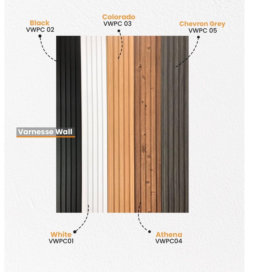 Jual VARNESSE WALL WPC WOOD PANEL WALLPANEL 15CM X 150CM | Shopee Indonesia