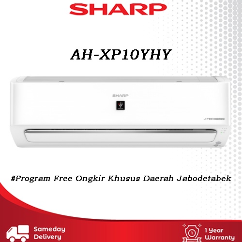 Jual Sharp AC 1 PK New J-Tech Inverter With AloT Plasmacluster AH-XP10YHY | Shopee Indonesia