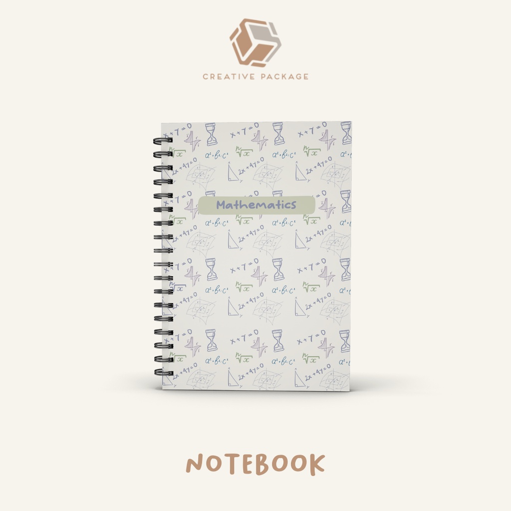 Jual Notebook Spiral A5 Aesthetic Line/Garis | Shopee Indonesia