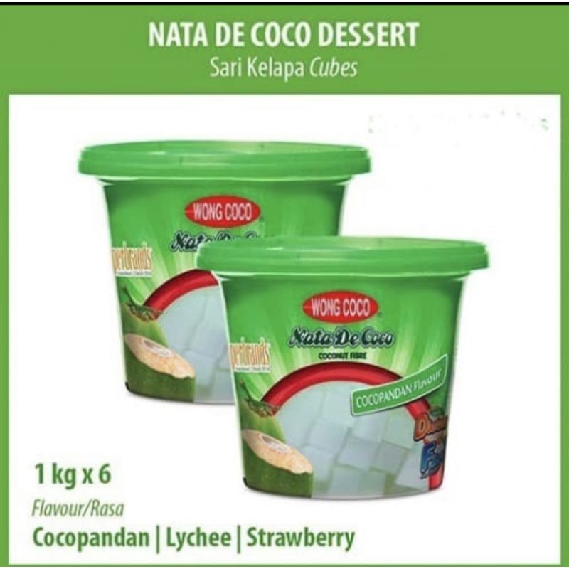 Jual Wong Coco Nata De Coco Ember 1kg | Shopee Indonesia
