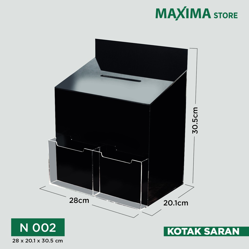 Jual kotak amal akrilik N2 / kotak saran akrilik display kotak amal ... Jual kotak amal akrilik N2 / kotak saran akrilik display kotak amal ...
