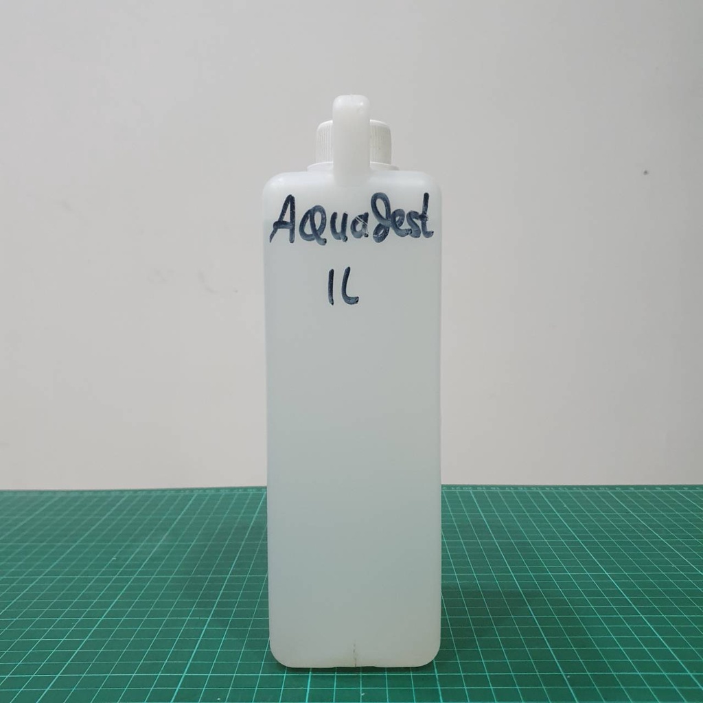 Jual Aquadest 1 Liter Air Suling Distilled Water | Shopee Indonesia