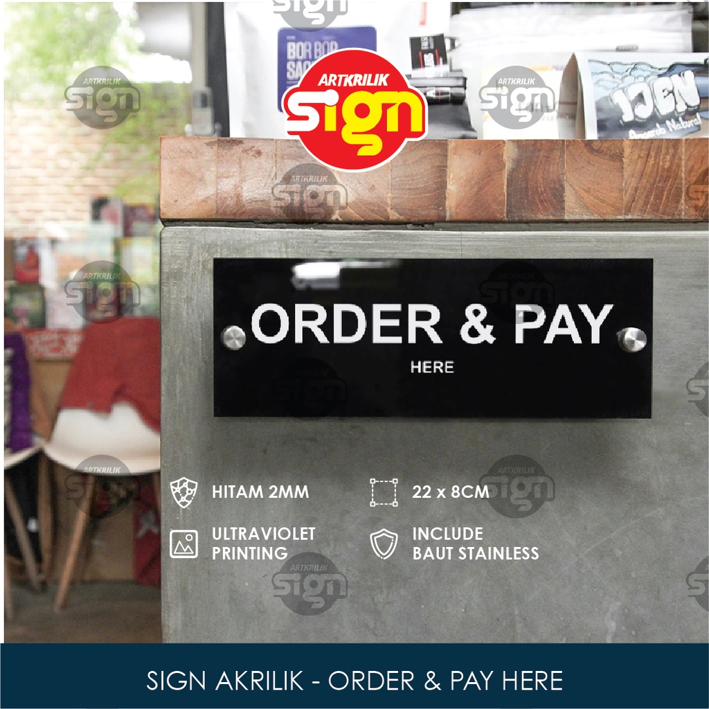 Jual acrylic custom signage - custom nama ruang - papan akrilik Order ...