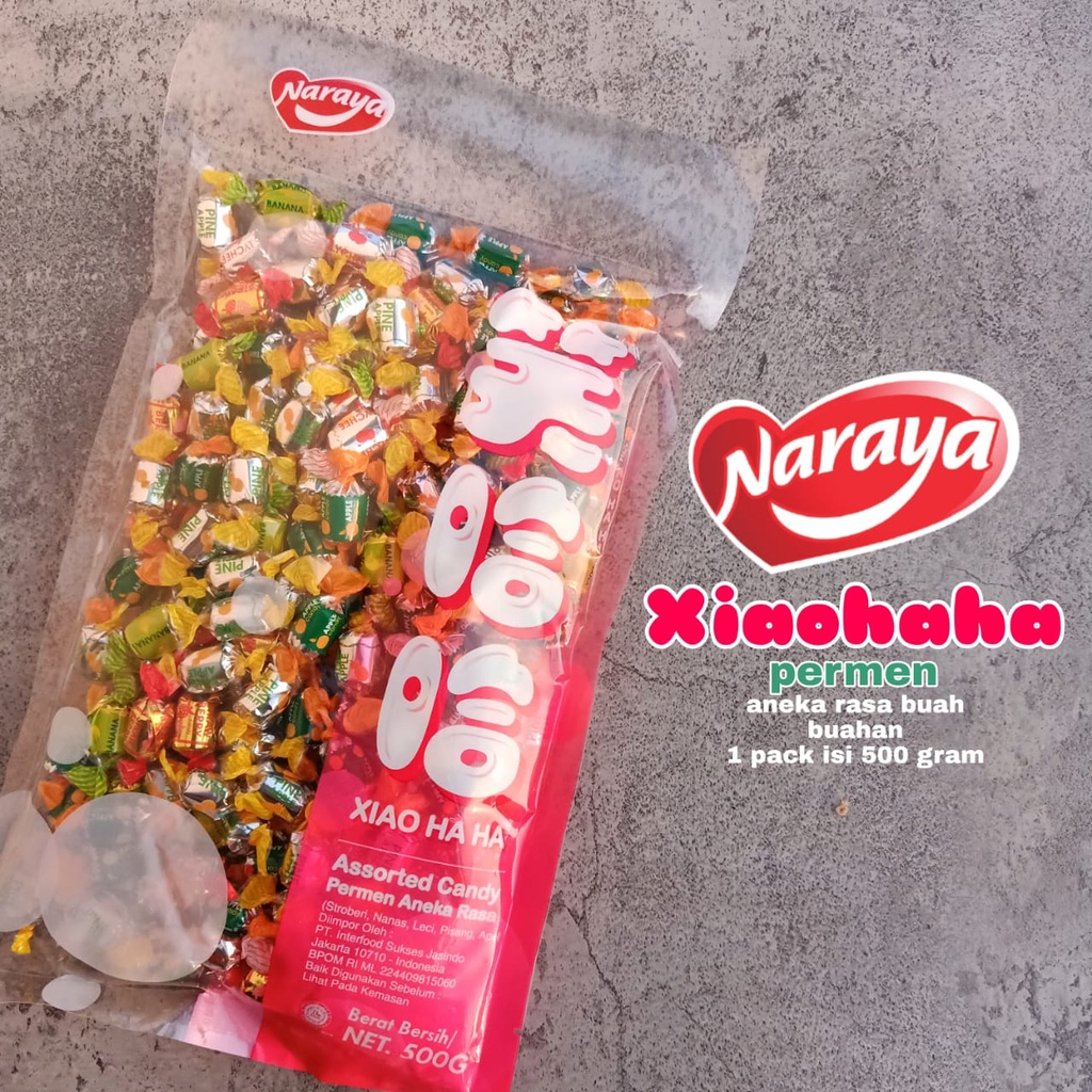 Jual Naraya Xiao Ha Ha Assorted Candy / Permen Naraya Xiao Ha Ha | Shopee Indonesia