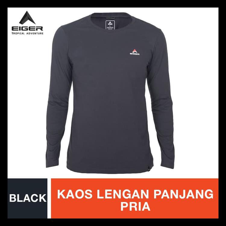 Jual Eiger Indonesia T-Shirt - Black - Hitam, S Special | Shopee Indonesia