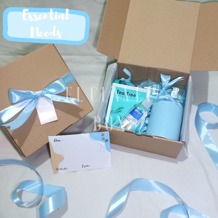 Jual HAMPERS EDISI WARNA BIRU / GIFT BOX / SNACK BOX / HADIAH WISUDA ...