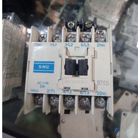 Jual kontaktor/contactor SN12 S-N12 mitsubishi | Shopee Indonesia