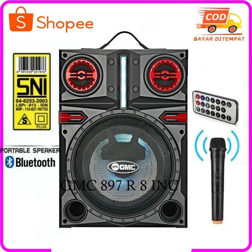 Jual SPEAKER BLUETOOTH KARAOKE GMC 897R / GMC 897H GMC 897Q GMC 897S ...