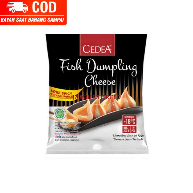 Jual (JAMBISTOREID) PILIH PENGIRIMAN INSTAN Cedea Fish Dumpling All ...