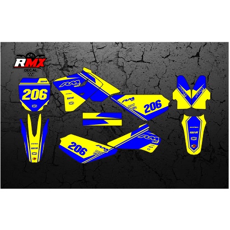 Jual DECAL RM 85 FULLBODY (002) DEKAL STIKER RM 85 L HITAM MERAH ...