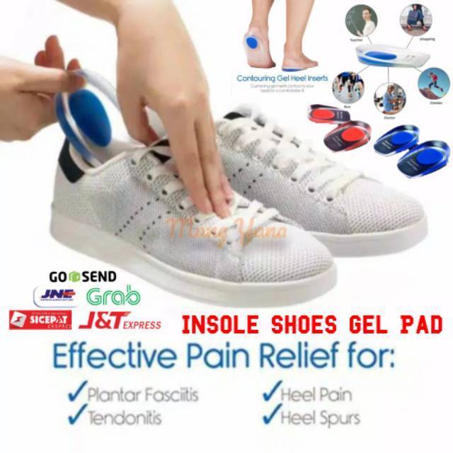 Jual Silikon Gel Insole Sepatu Bantalan Tumit Silikon | Shopee Indonesia