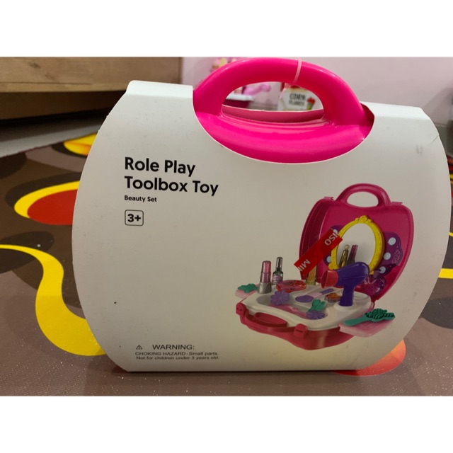 Jual Miniso Role Play Toolbox Toy - beauty set / mainan makeup anak ...