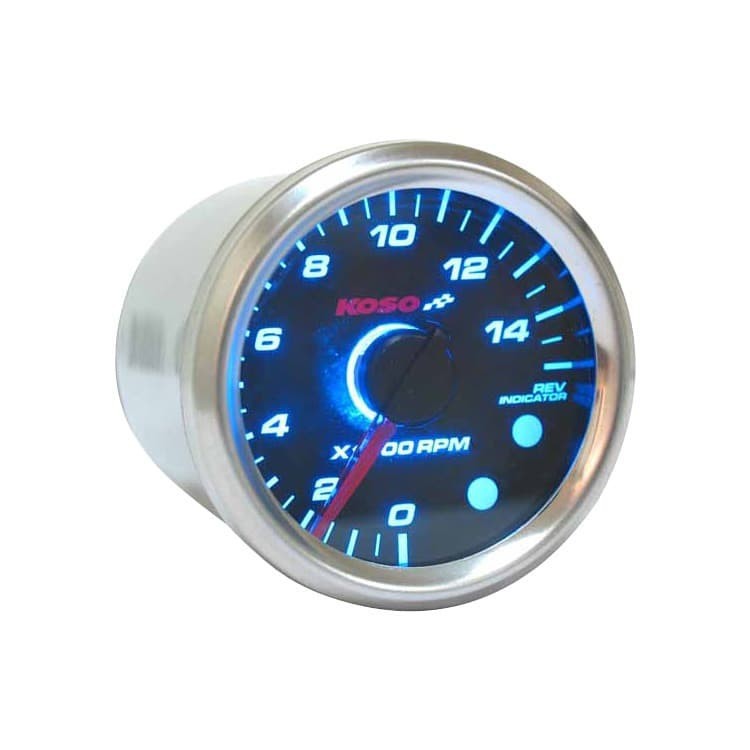 Jual Tachometer Koso GPII Style Meter RPM Blue Backlight | Shopee Indonesia