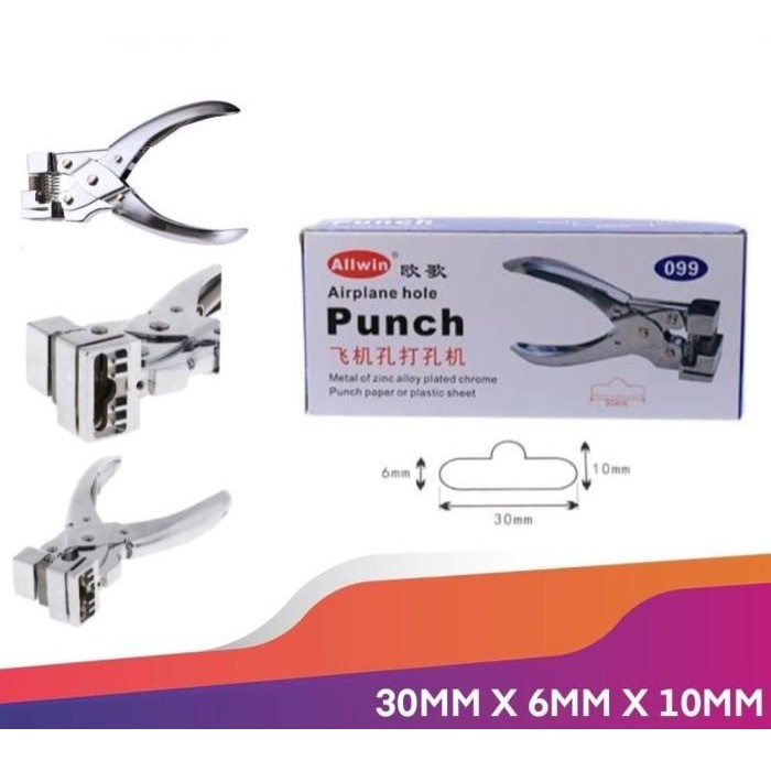 Jual Larta | Airplane Hole Punch No 099 Pembolong Kertas Plastik Id ...